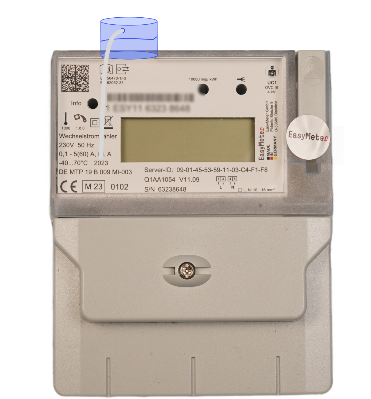 EasyMeter: Informationen zur Pin Eingabe – IOmeter