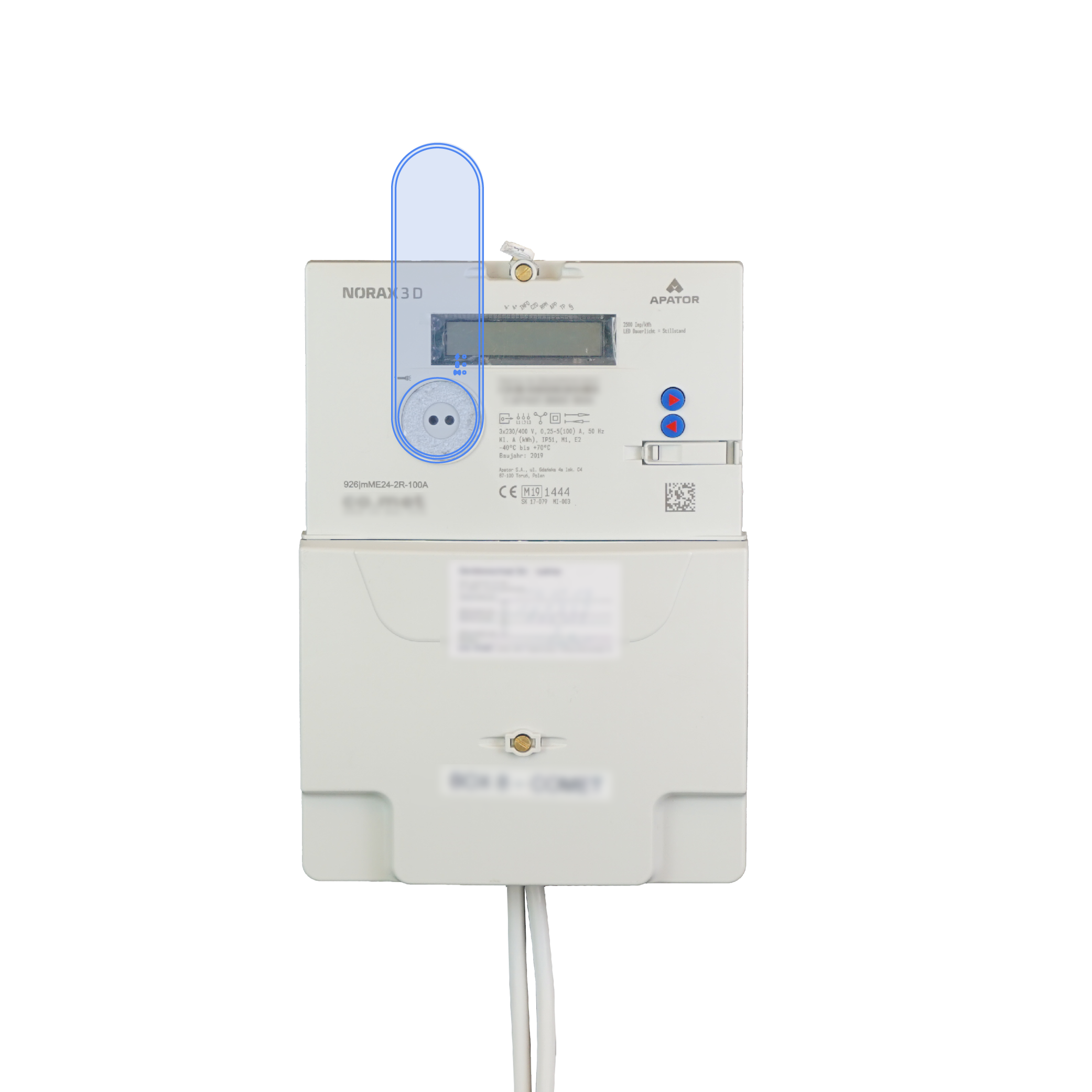 Apator: IOmeter Core befestigen – IOmeter