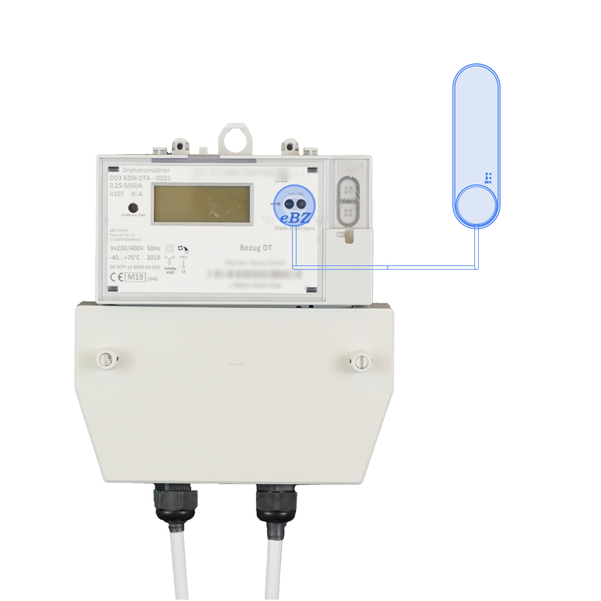 eBZ: IOmeter Core befestigen – IOmeter
